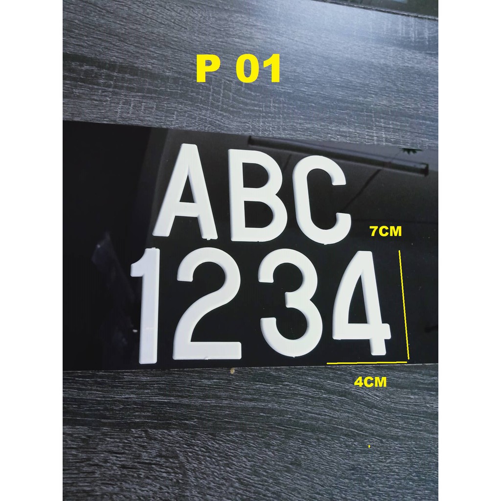 NUMBER PLATE KERETA (size ukuran standard JPJ) | Shopee Malaysia