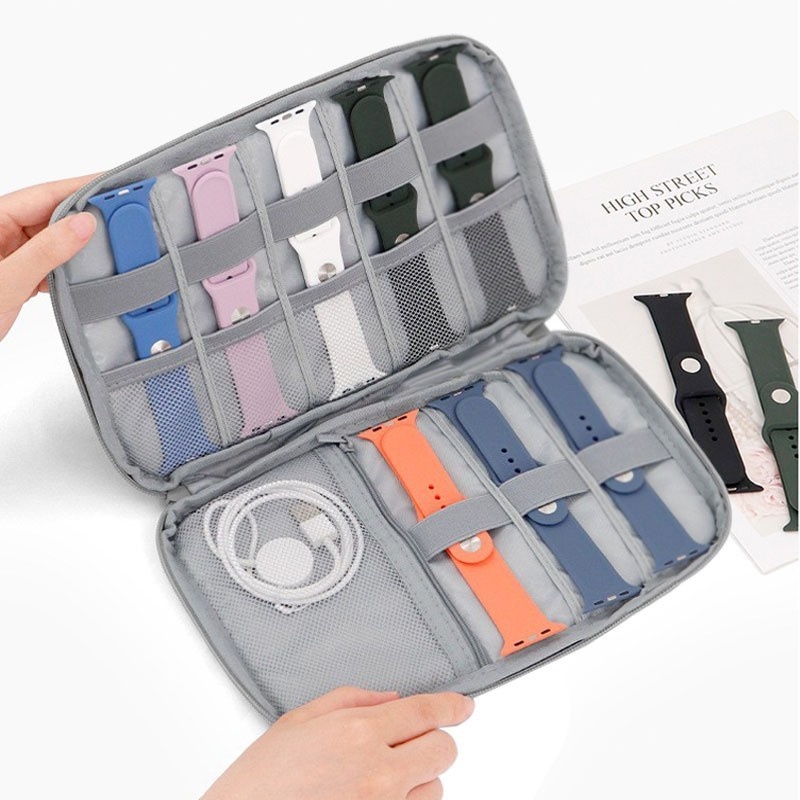 Canvas Watch Organizer Case Multifunction Portable Travel for Apple ...