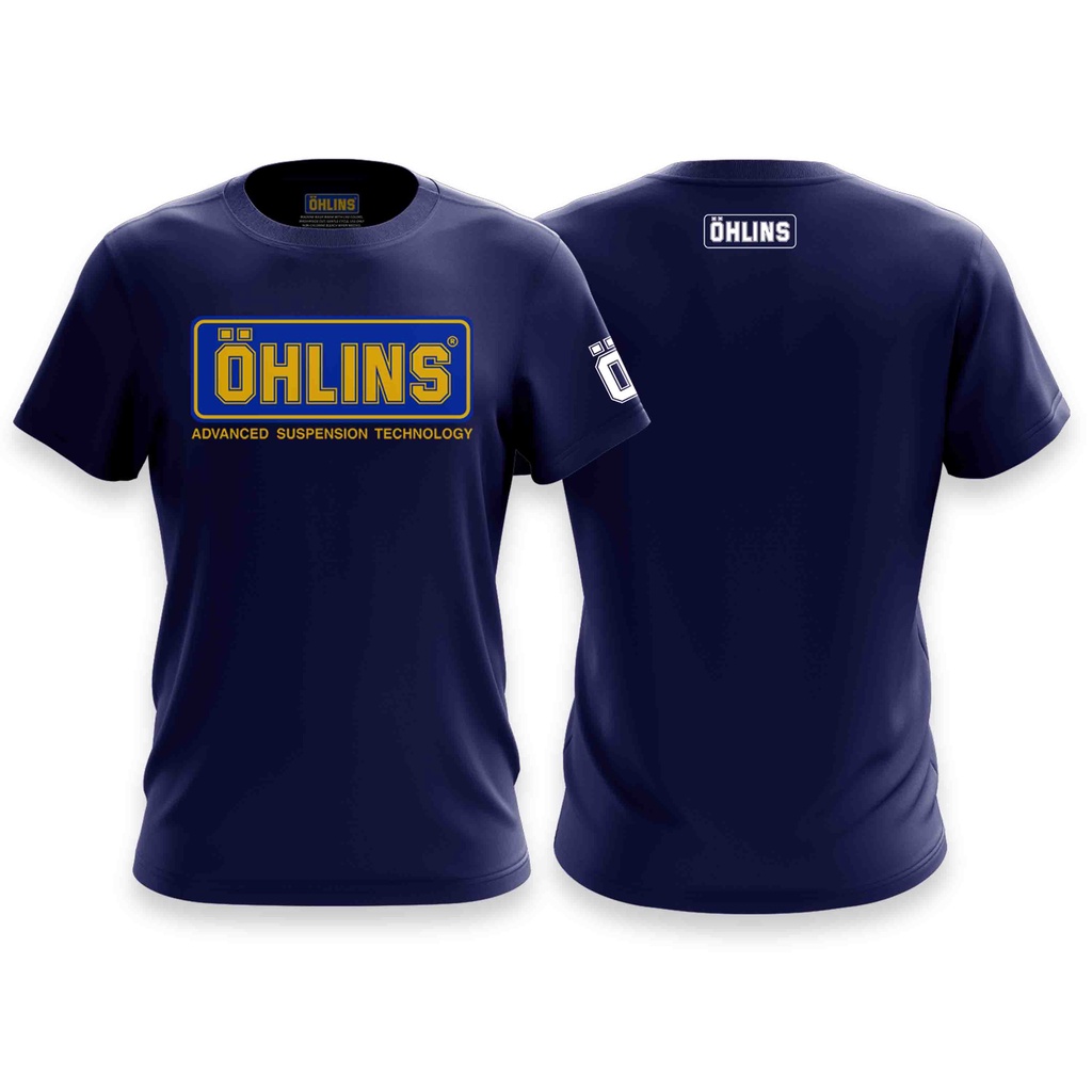 [LOGO TEE] OHLINS T-Shirt Custom Logo Tee (XS-5XL) Short Sleeve | Shopee Malaysia