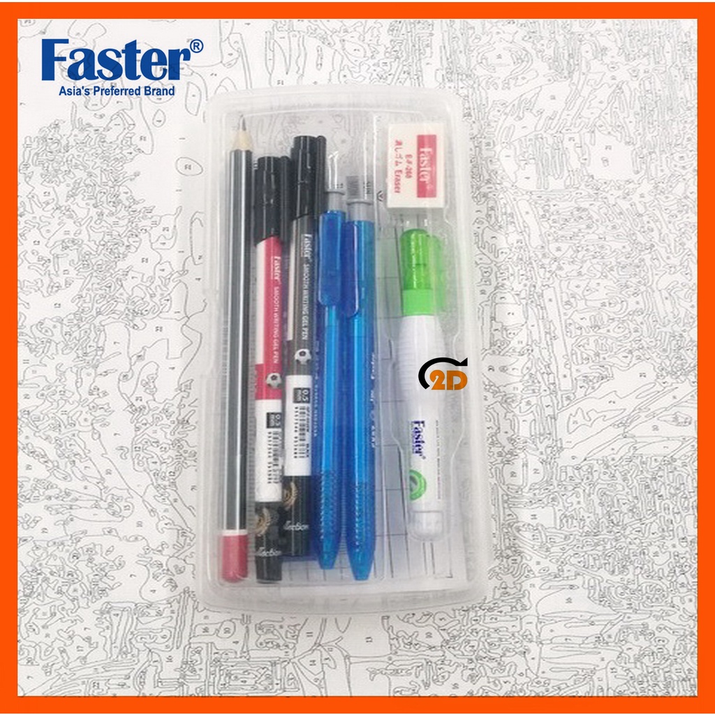 FASTER Writing Set Exam Grade Set Stationery Gift Set Value Pack with ...