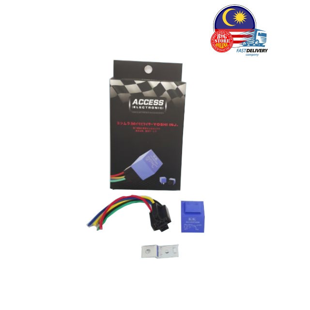 Car Pre Wired 4/5 Pin Relay Mounting Base Socket Holder With 120A 12V ...