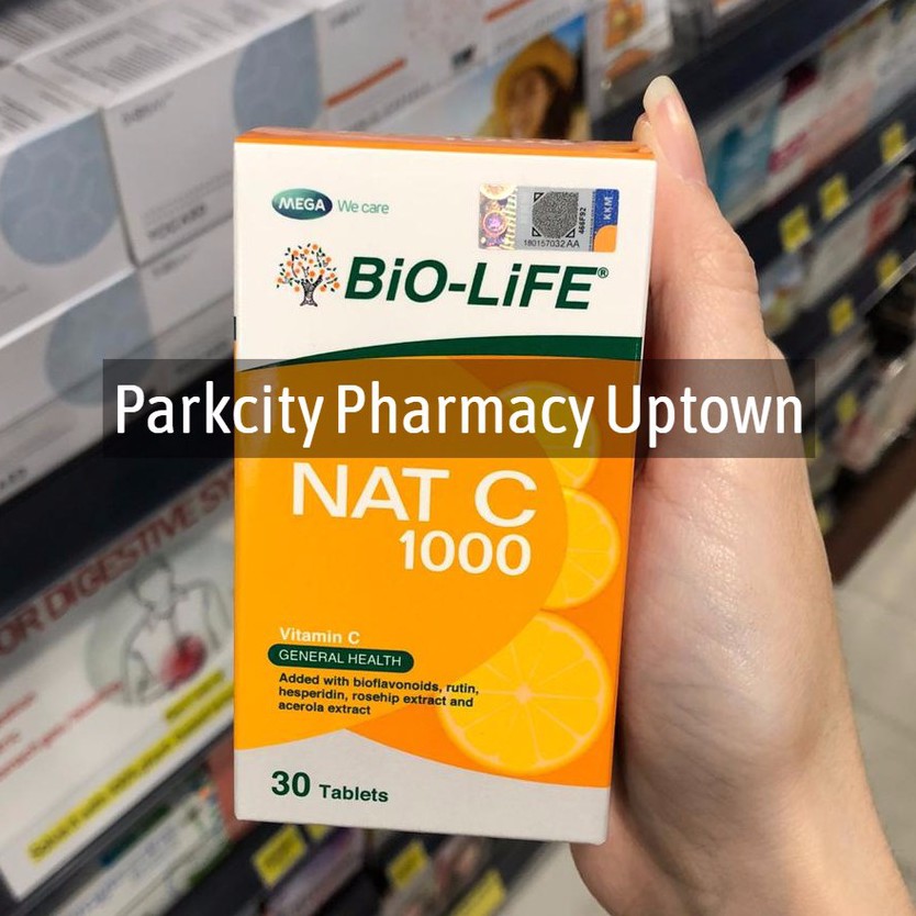 Bio-life Nat C 1000mg Vitamin C Tablets 30s 8790 WALK IN AT SPECIAL ...