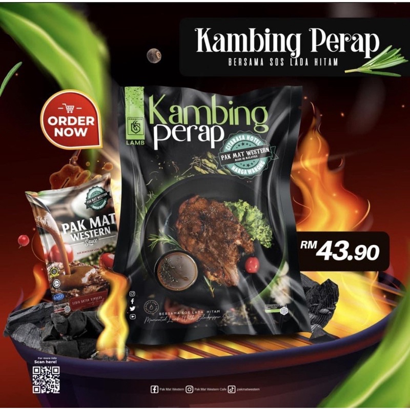 Kambing perap pakmat western (600g) | Shopee Malaysia