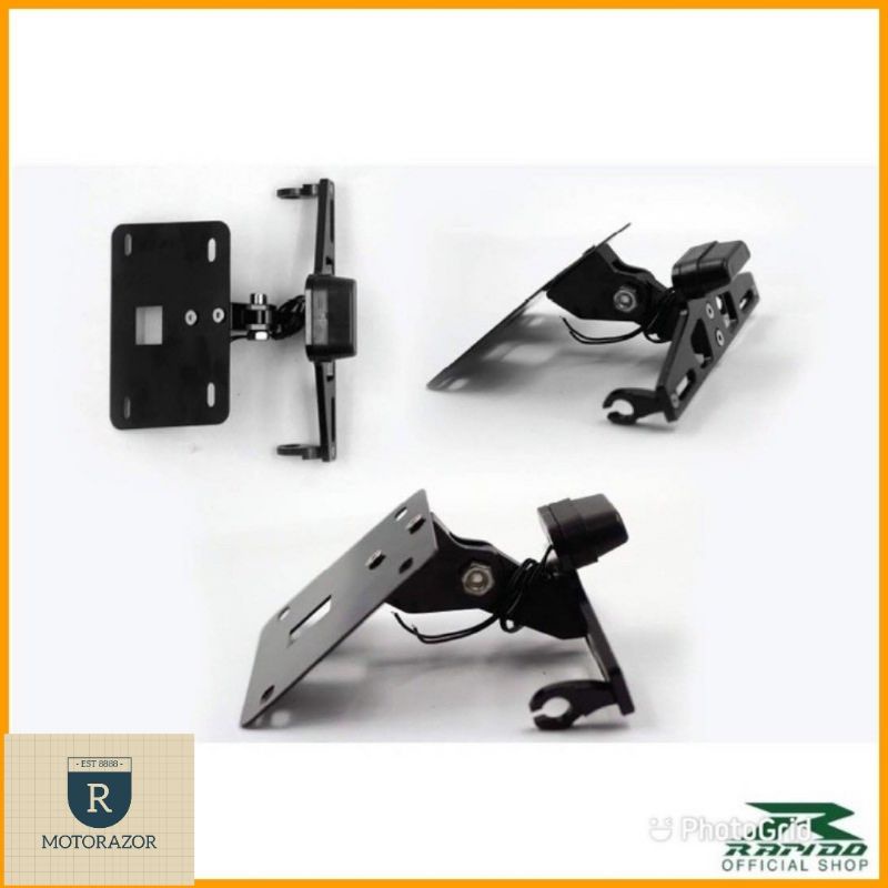 RAPIDO YAMAHA R15 R25 MT 25 MT15UNDERTAIL Alluminium Number Plate ...