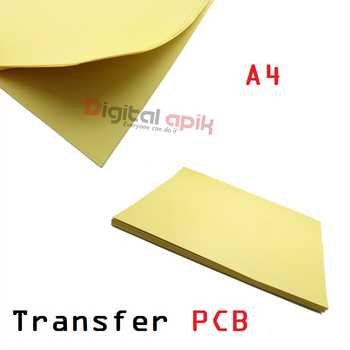 A4 Yellow PCB Transfer Paper Thermal Laser Toner Heat Paper | Shopee ...