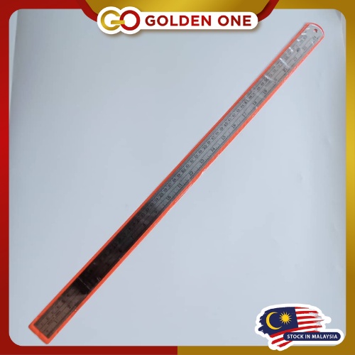 Astar 15cm / 30cm / 50cm / 60cm Metal Steel Ruler / Thickness Ruler (Price For 1 Pcs) | Shopee ...