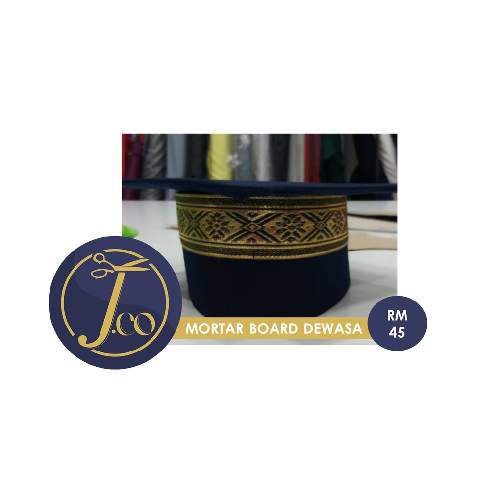 Jubah + topi konvokesyen pelajar universiti dewasa / Adult Convocation ...