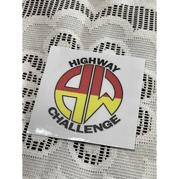 Sticker Highway Challenge Standard Size | Shopee Malaysia