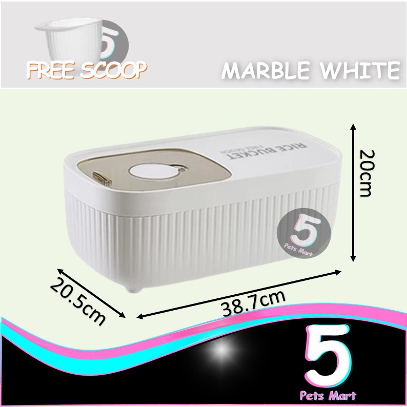 【BUY 3 FREE 1】BESAR Bekas Simpan Makanan Kucing Container (Pet Food ...