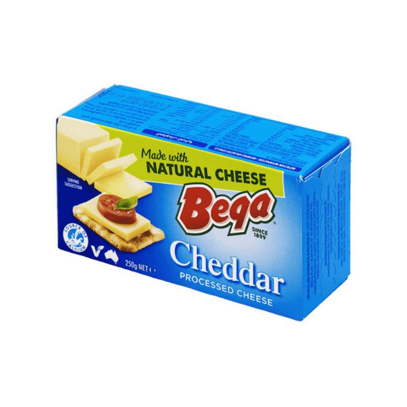 Bega Cheddar Cheese Block 250g | Shopee Malaysia