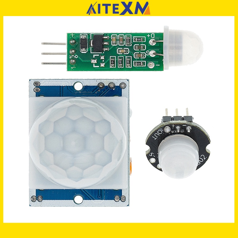 HC-SR501 HC-SR505 MH-SR602 Adjust IR Pyroelectric Infrared Mini PIR ...