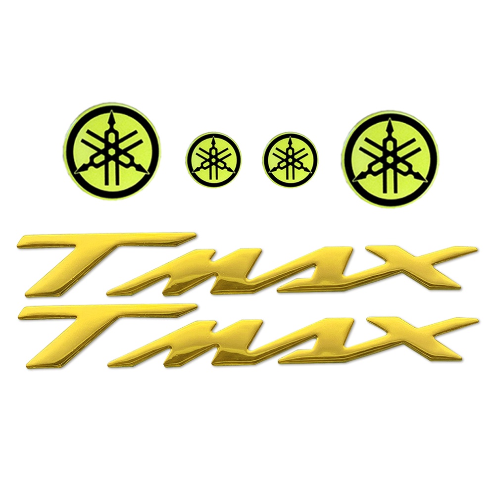3D Motorcycle Decals Stickers Yamaha TMAX Emblem Badge Decal For Yamaha ...