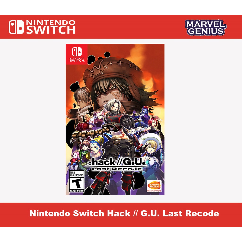 NSW NS Nintendo Switch GAME HACK//G.U/ LAST RECORD I HACK GU 骇客时空 最后的记录 ...