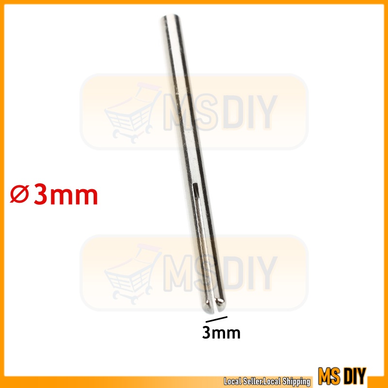 1pc 3mm Sandpaper Split Mandrel Porting Grinding Head Grinder Burr ...