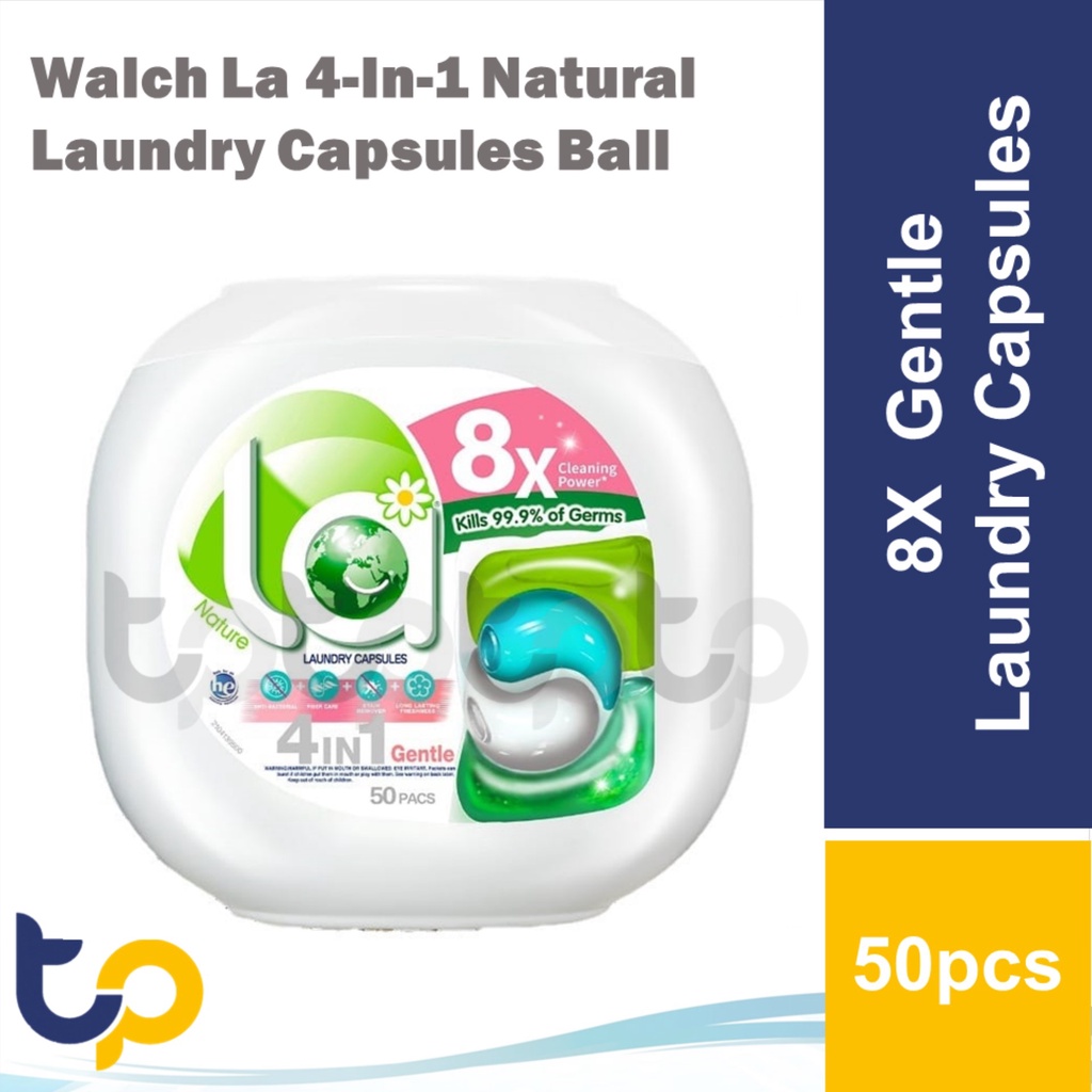 WALCH Fresh HY 4 In 1 Laundry Capsules/9X Antiseptic / LA 4 In 1 ...