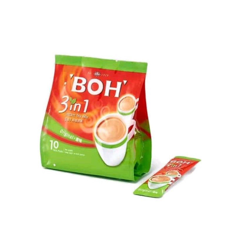 BOH 3 IN 1 ORIGINAL INSTANT TEA MIX 10'S | Shopee Malaysia