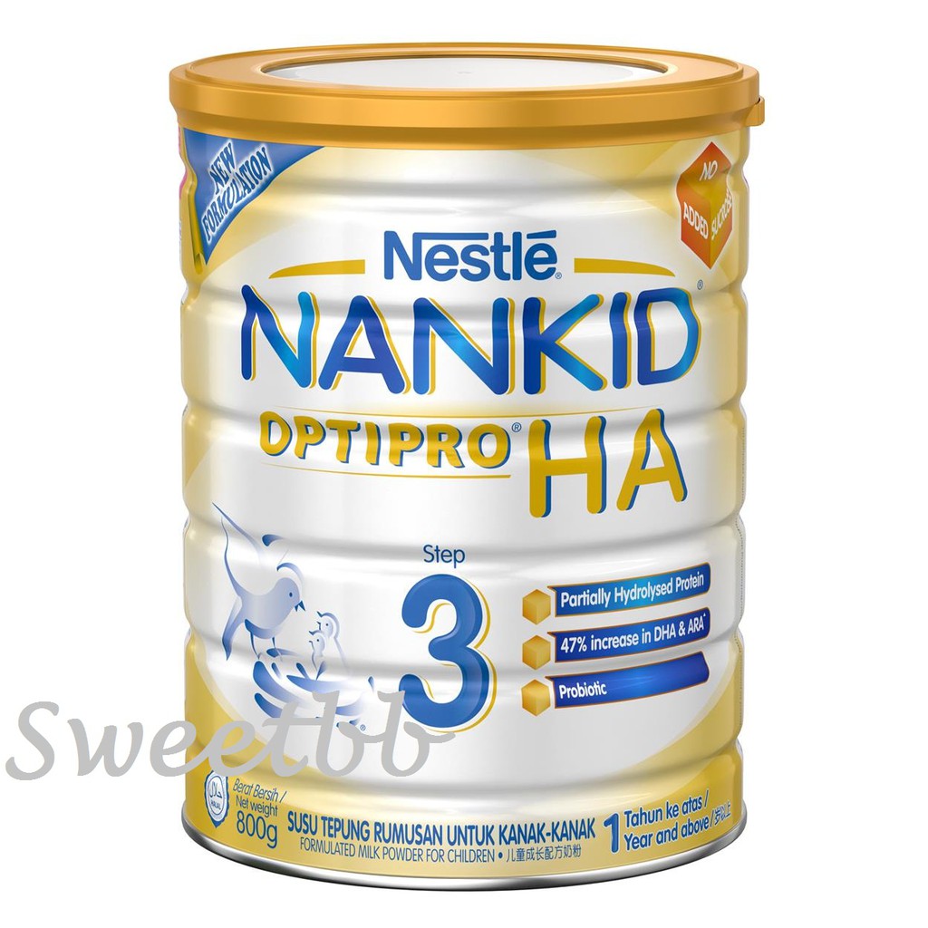 Nestle Nan Kid Optipro HA Grow Step 3 800g | Shopee Malaysia