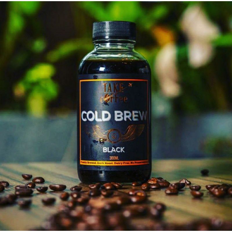 Freshly Brew To Order | Cold Brew Black | Bold Black | Coffee | Dark ...