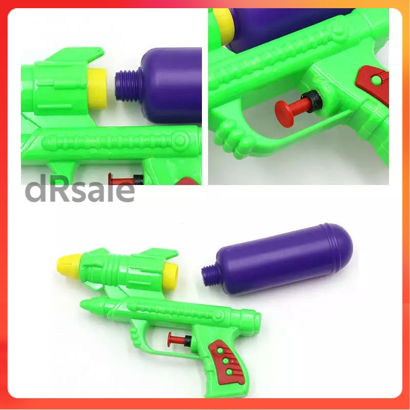 Pistol Air Mainan Kanak-Kanak Children Plastic Revolver Water Gun ...