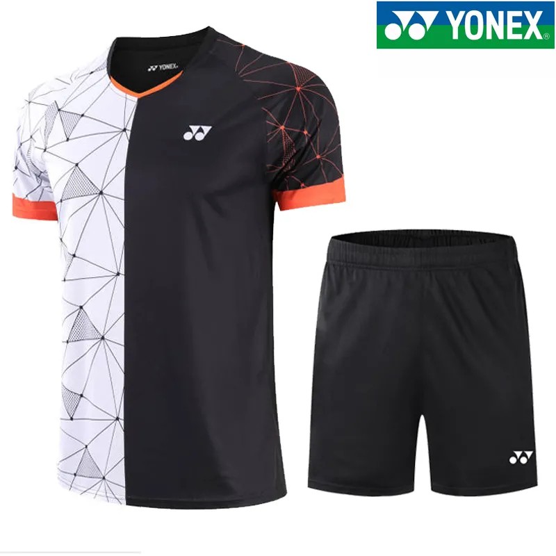 Yonex Men's casual 2021 summer new badminton clothing suit men and ...