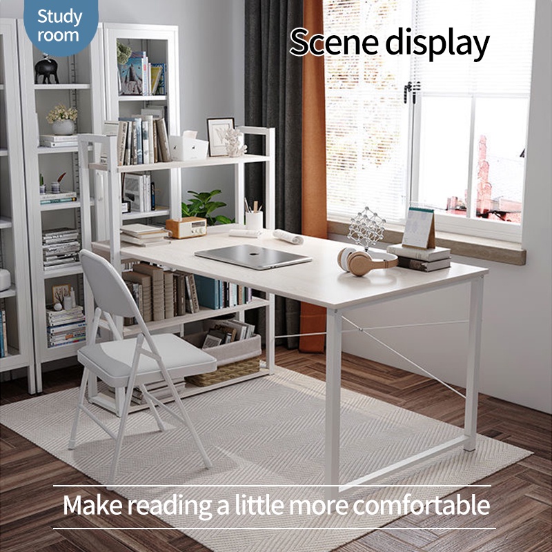 【Ready Stock Modern Computer Desk Study Deck Writing Desk Office Table ...
