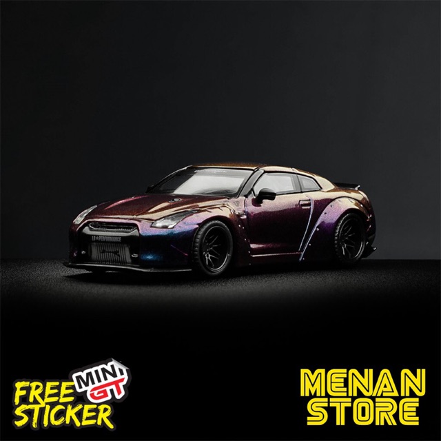 MINI GT LIBERTY WALK LB★WORKS NISSAN GT-R MAGIC PURPLE | Shopee Malaysia