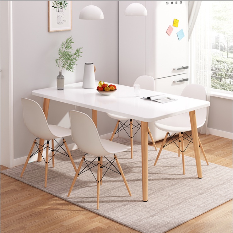 Nordic Dining Table Simple Modern Small Apartment Rectangular Table ...