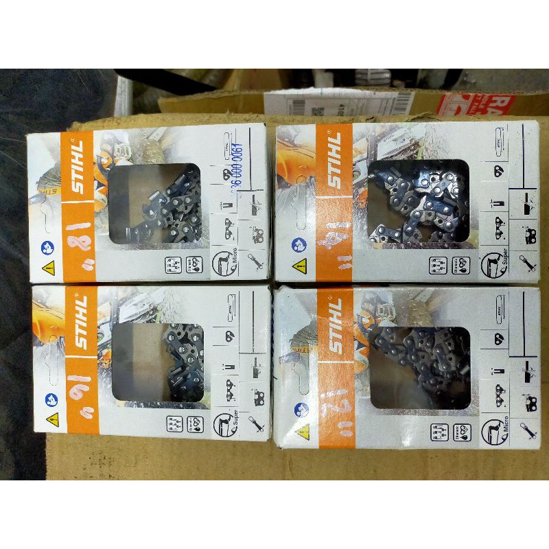 stihl saw chain ms180 ms170, husqvarna 125 Rantai chainsaw untuk ms180 170, rantai holzfforma ...