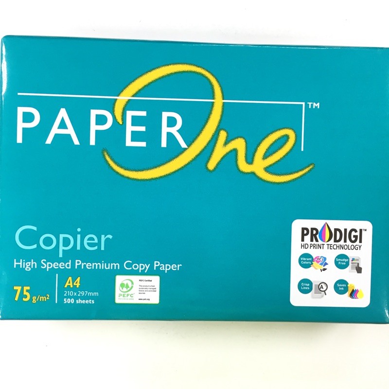 Paper One Copier A4 Paper (75g/m) | Shopee Malaysia
