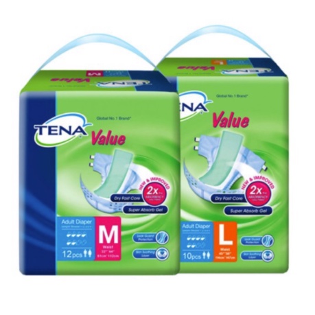 Tena Value Adult Tape&Pant Diaper | Shopee Malaysia