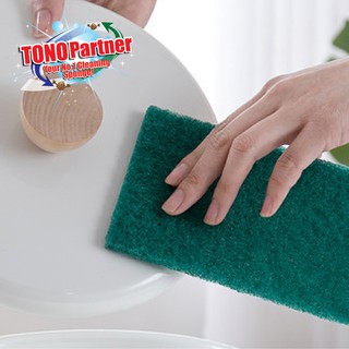 Tono Partner 5Pcs Scouring Pads - Non-Scratch Kitchen Scrubbers, Span ...