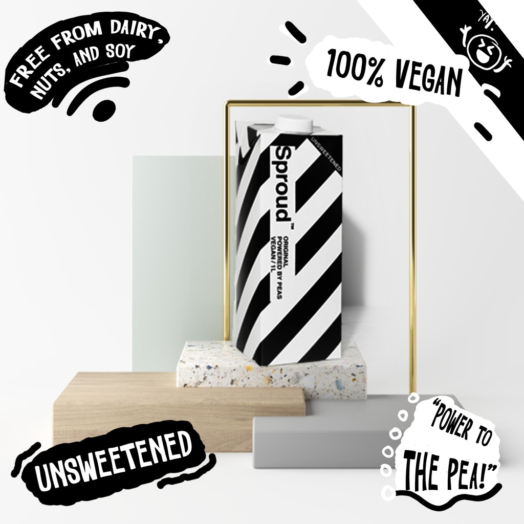 🔥🔥🔥 NEW ARRIVAL 🔥🔥🔥 Sproud Original Unsweetened Drink Peas 1L- Vegan ...