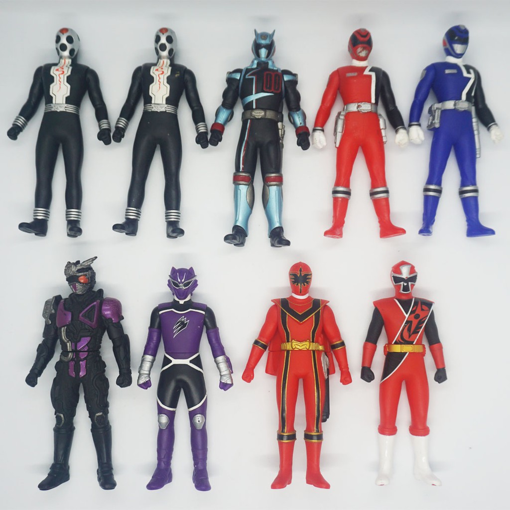 Bandai Sofubi Super Sentai Dekaranger / Gekiranger / Magiranger ...