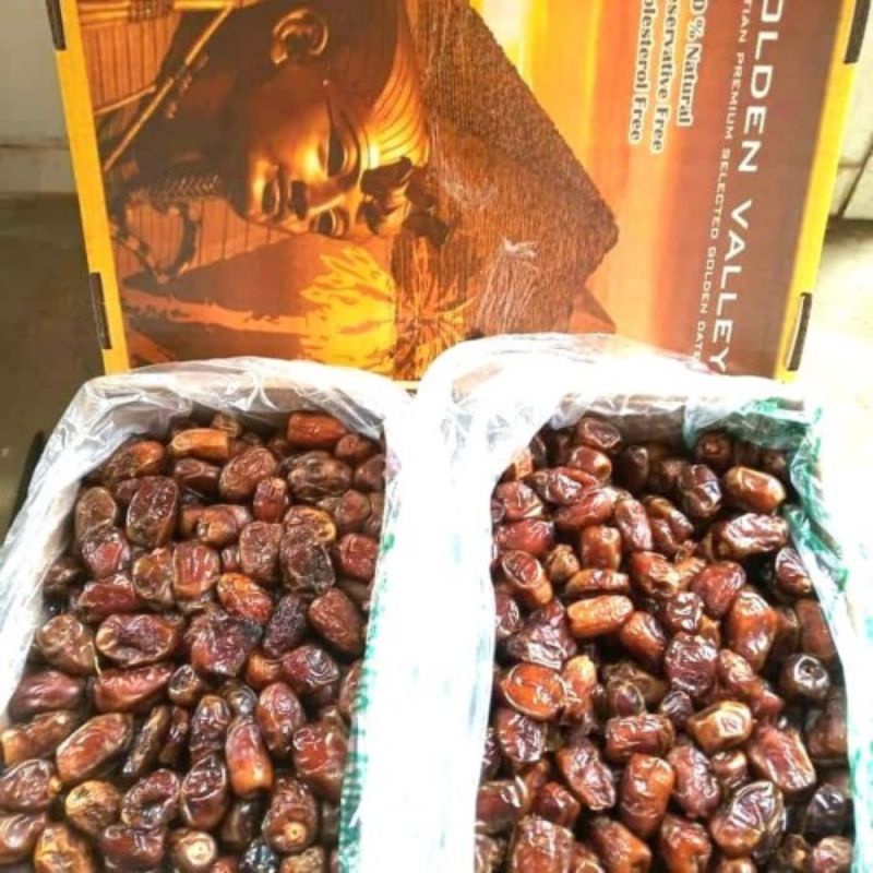Original Egyptian golden valley dates 1 kilo | Shopee Malaysia