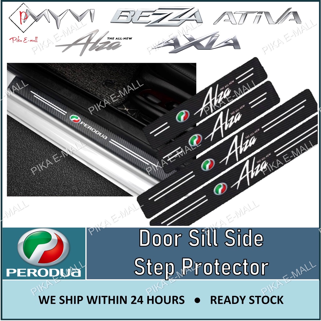 PERODUA NEW ALZA BARU 2022 ATIVA MYVI 2022 FACELIFT Side Step Protector ...