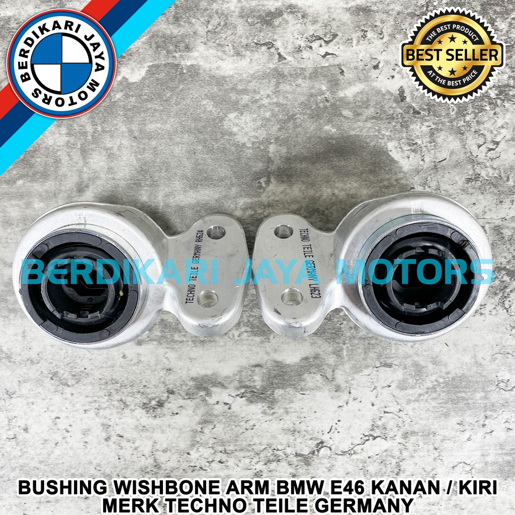 FRONT ARM BUSHING BMW E46 BOTTOM WING LOWER ARM WISHBONE WISH BONE ...