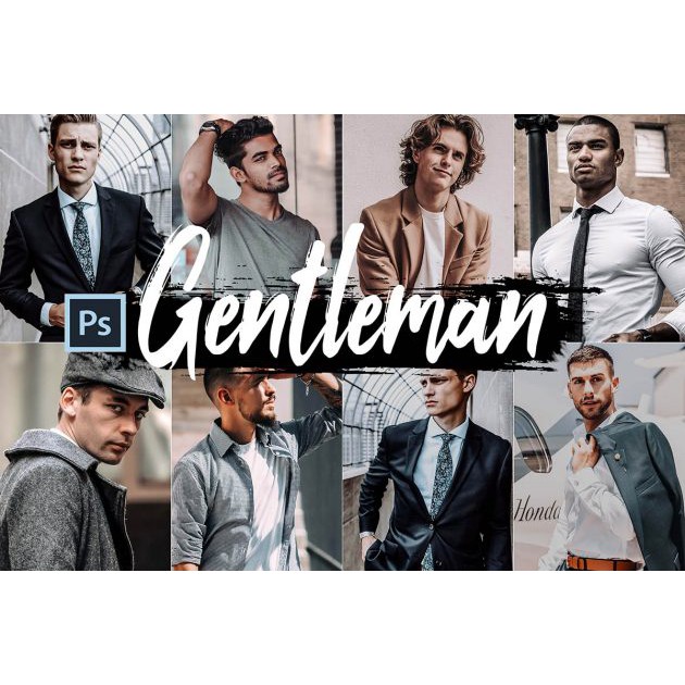 05 Gentleman Photoshop Actions, ACR and LUT Presets ( Gmail Link ...