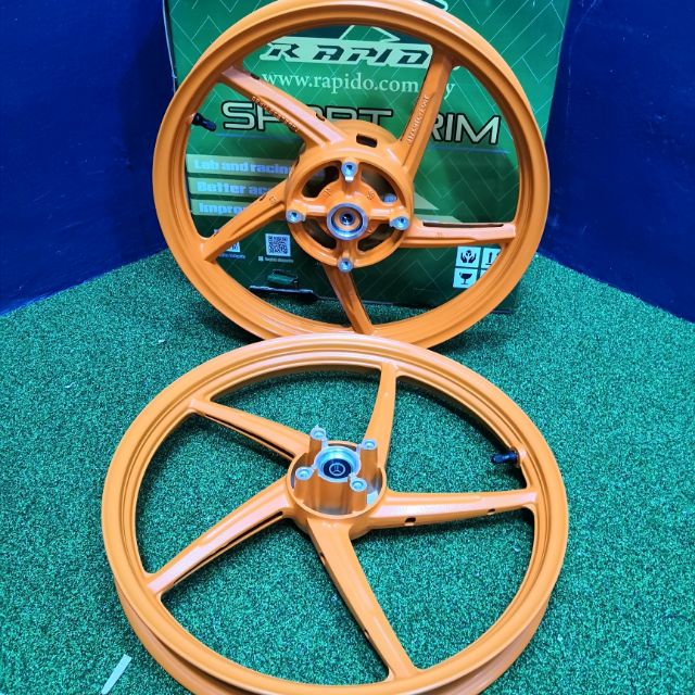 Sport Rim Rapido 501 RS150 Depan Disc 4 lobang | Shopee Malaysia