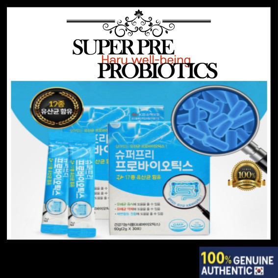 Superpre Super Pre Probiotics 2g x 30 sticks For 1 month | Shopee Malaysia