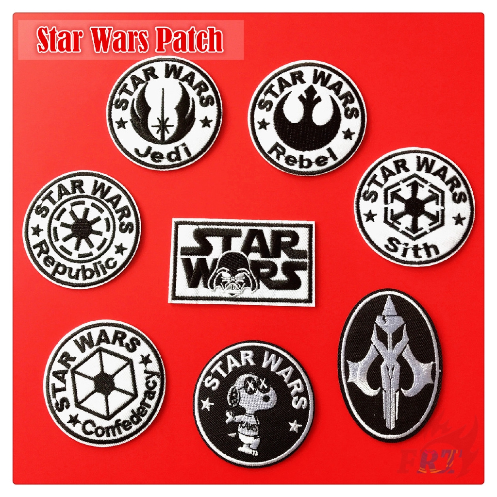 ☸ Star Wars Patch ☸ 1Pc Diy Sew on Iron on Badges Patches（Star Wars - Series 08） | Shopee Malaysia
