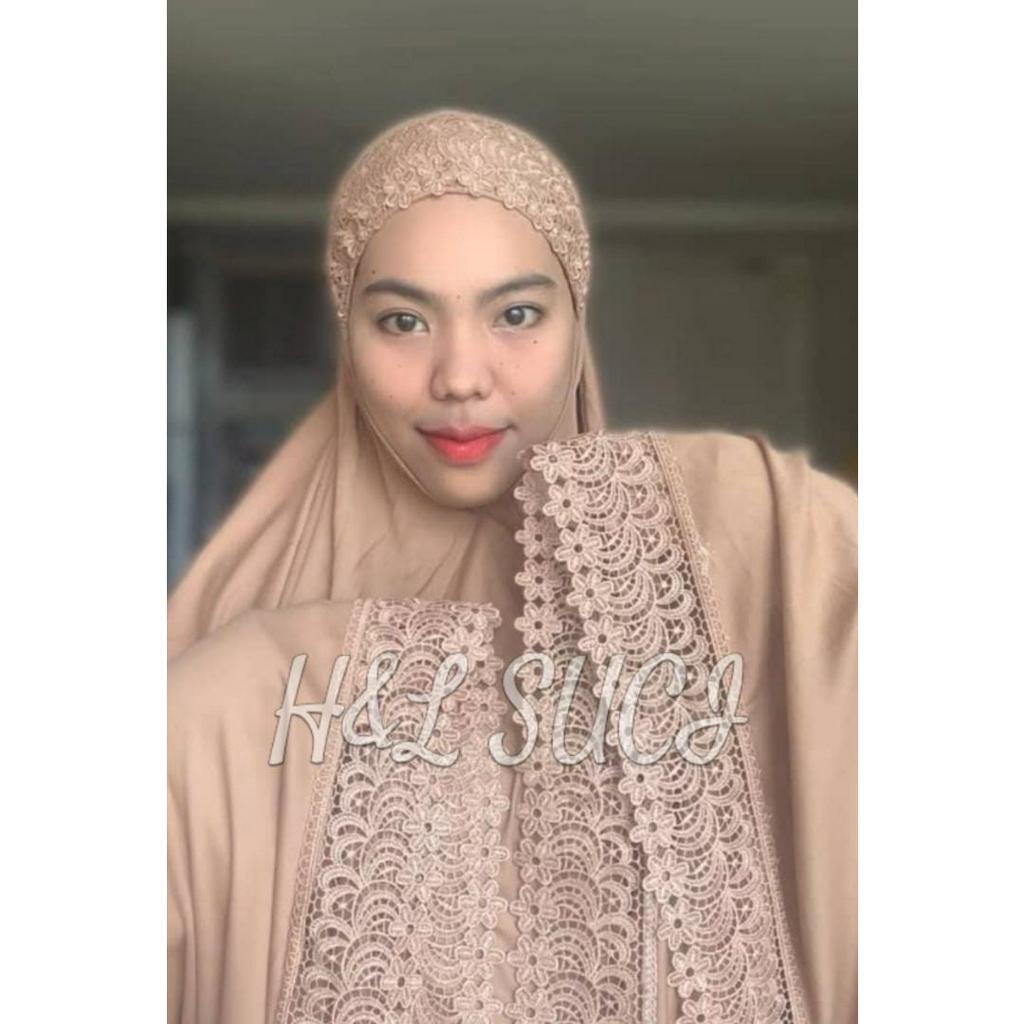 TELEKUNG SINGLE LACE COTTON VISCOUSE | Shopee Malaysia