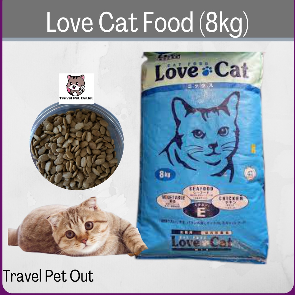 Love Cat makanan kucing 20kg cat food 20kg | Shopee Malaysia