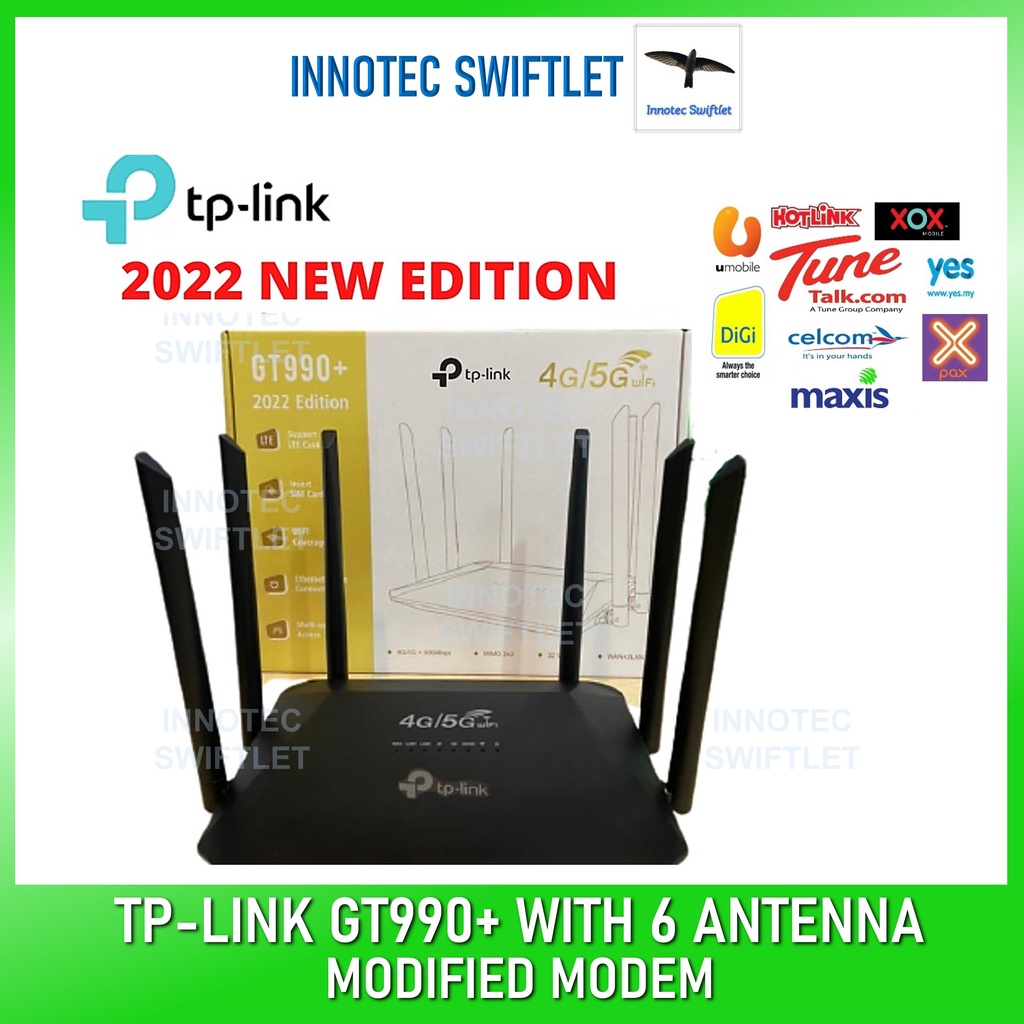 New Model 4G/5G Modem Router GT990+ (Modified Unlimited Hotspot ...