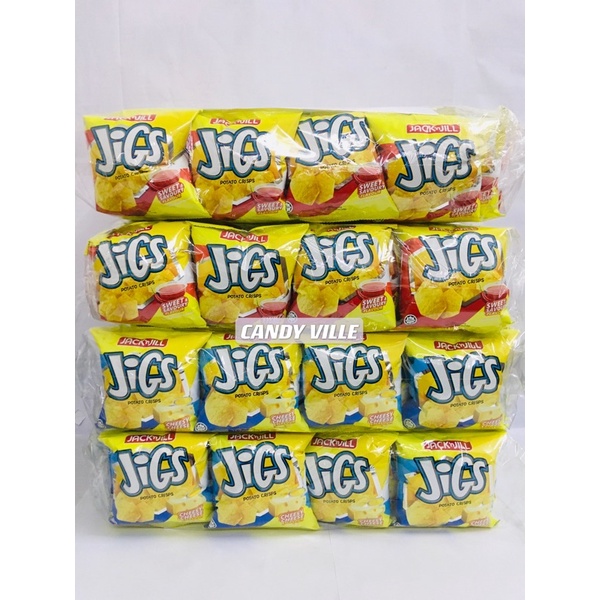 Jigs Potato Crisps 18g x 25 pkts | Shopee Malaysia