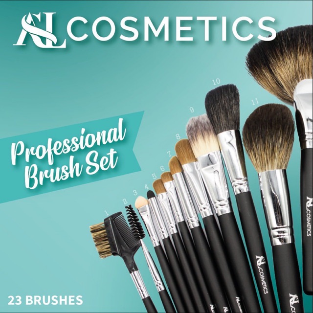 PROFESSIONAL BRUSH MAKEUP ASL COSMETICS 100% ORIGINAL 💯 SOFTER THAN ...