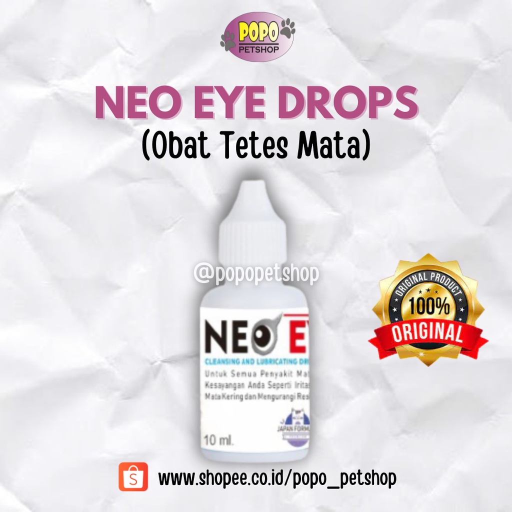 MATA Neo EYE Drops 10ml Original Cat Dog Pet EYE Drops | Shopee Malaysia