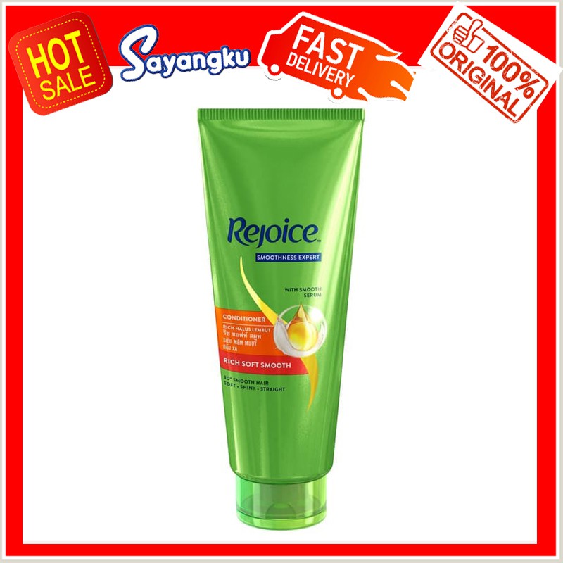 Rejoice Conditioner Rich Soft Smooth 170ml 3D Smooth Hair Soft Shiny ...