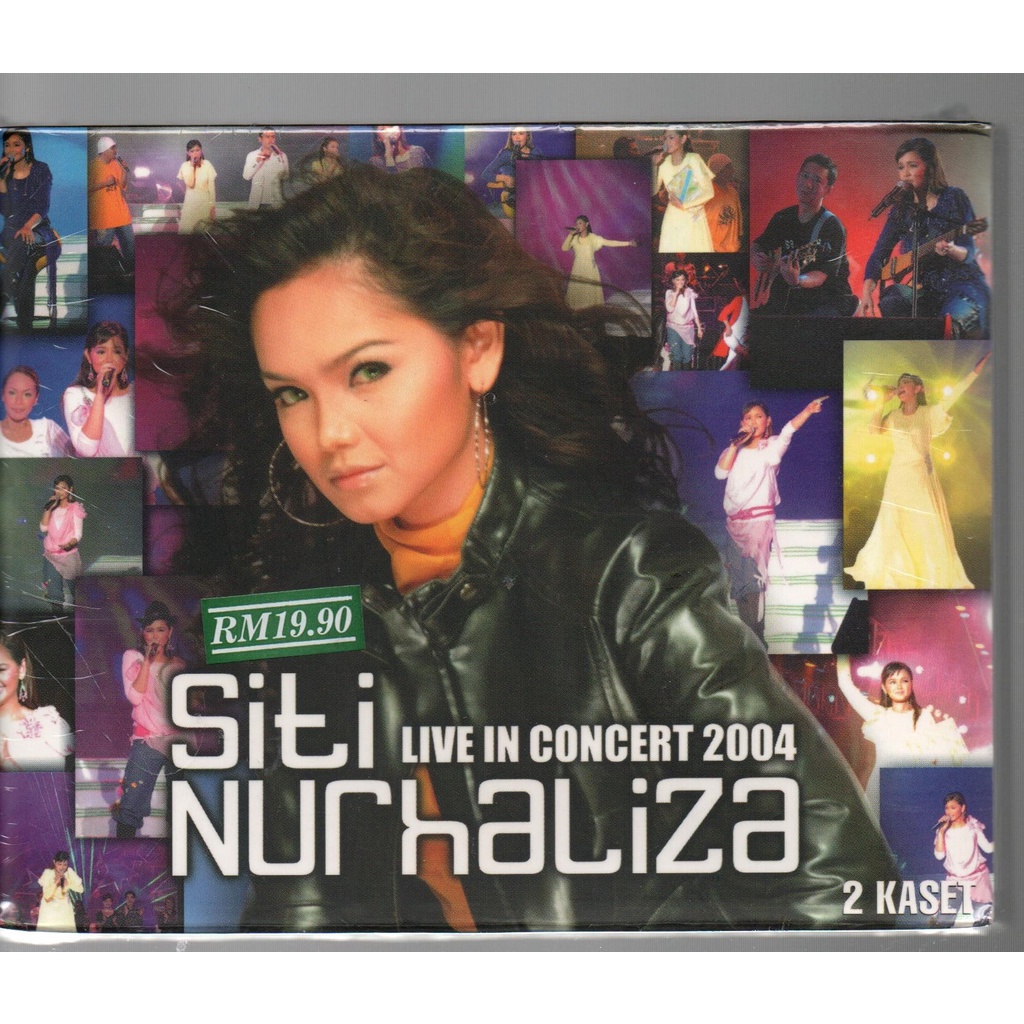 Kaset Tape Dato' Siti Nurhaliza : Live In Concert 2004 (2 Kaset Tape) | Shopee Malaysia