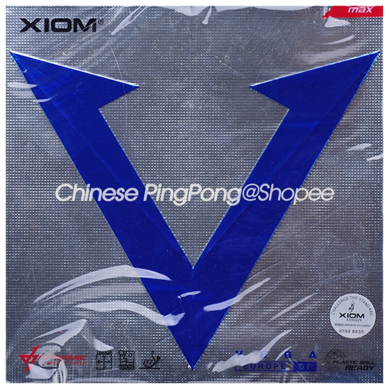 Original XIOM VEGA Europe DF Table Tennis Rubber | Shopee Malaysia