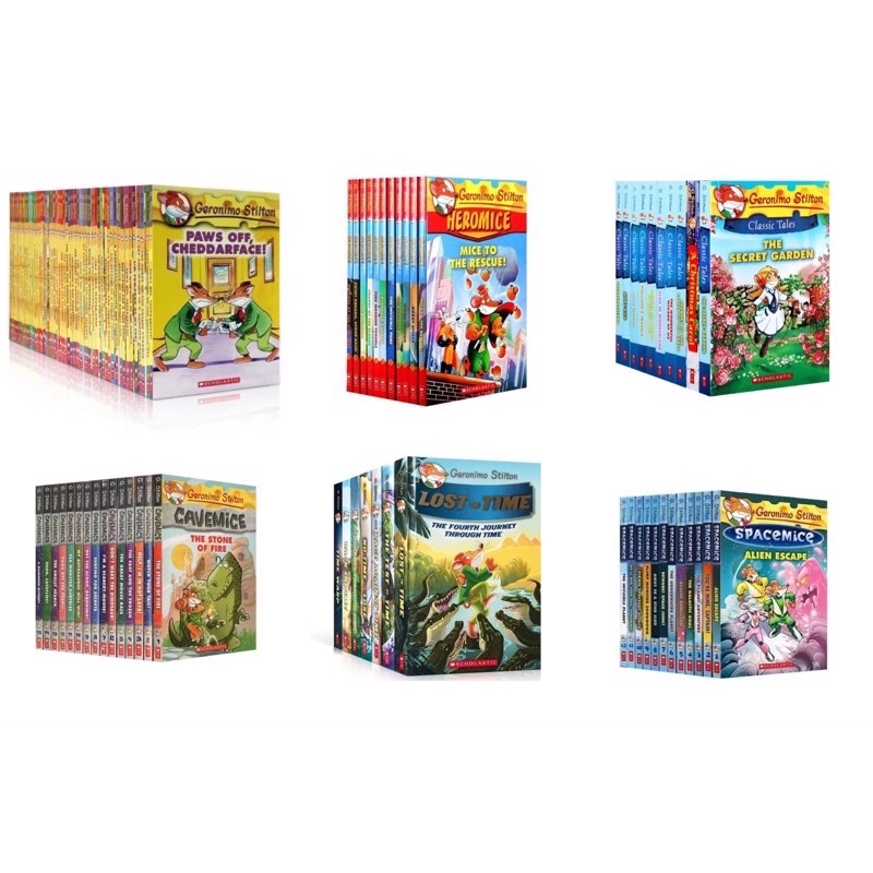 (1-80books) Geronimo Stilton Series Collection BOOKS | Shopee Malaysia